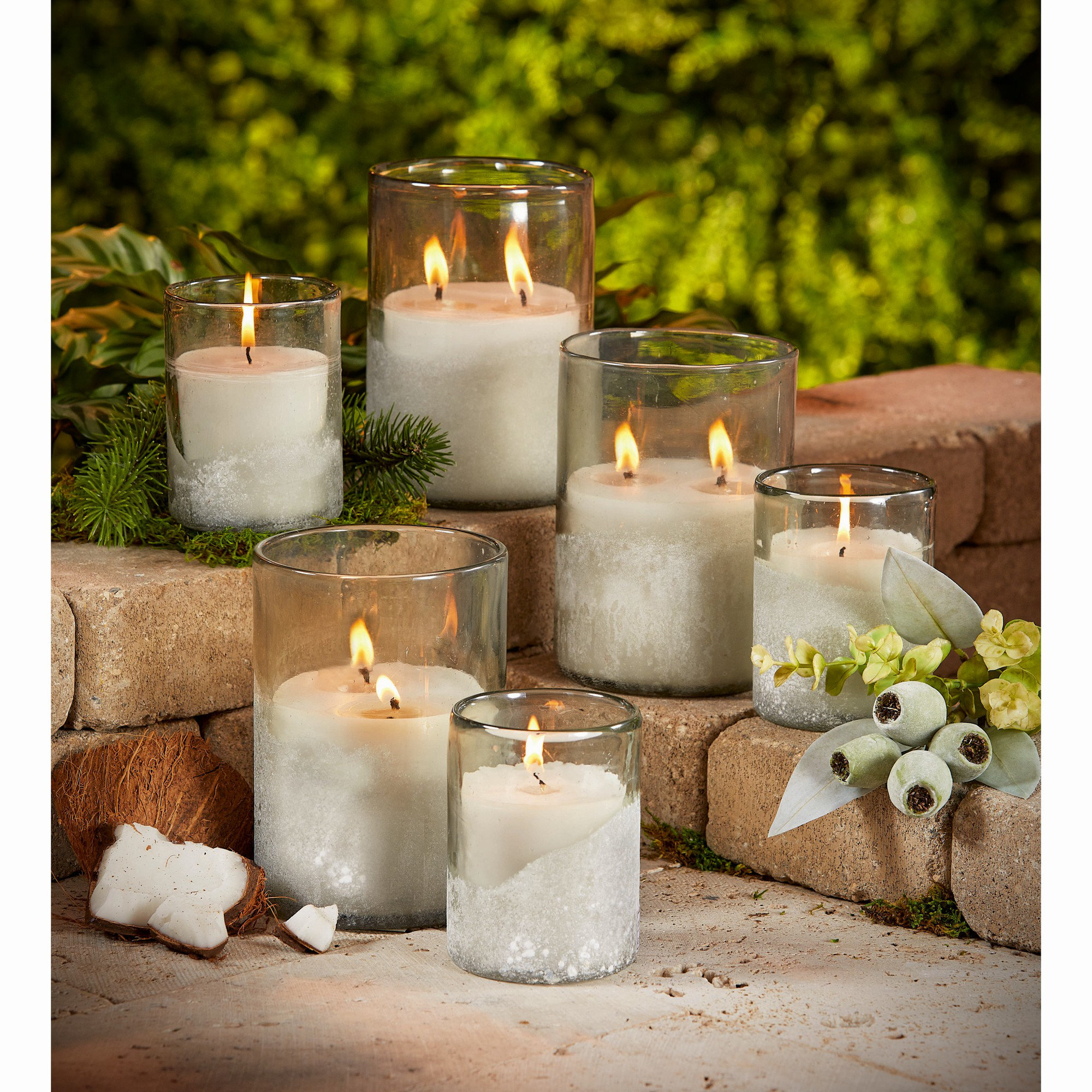 TAG Citro Sunkissed Coconut Votives S/6 | Wayfair