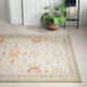 Aden Oriental Hand-Hooked Wool Ivory/Rust Area Rug & Reviews | Birch Lane