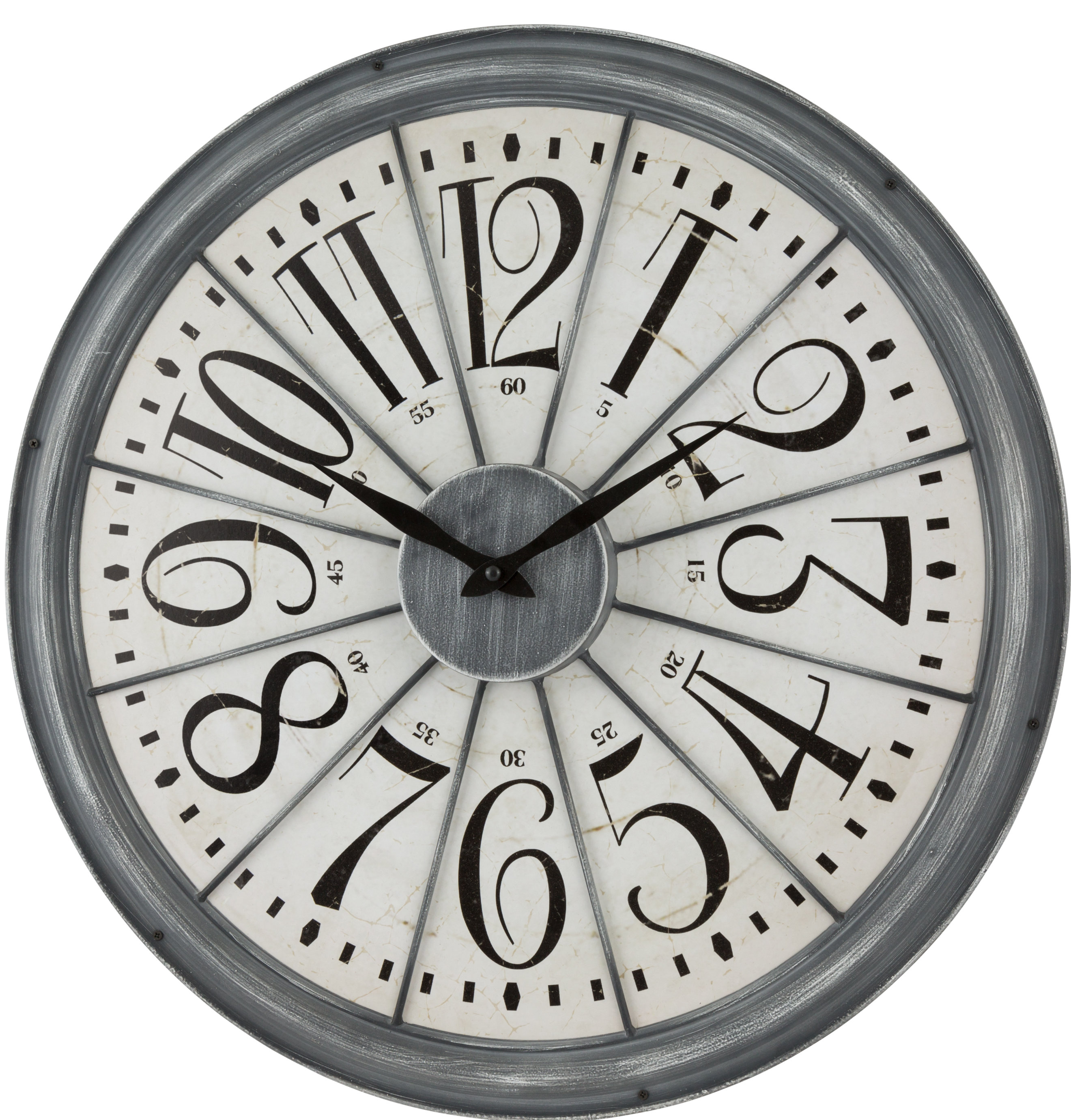 Winston Porter Coram 20" Metal Quartz Analog Clock | Wayfair