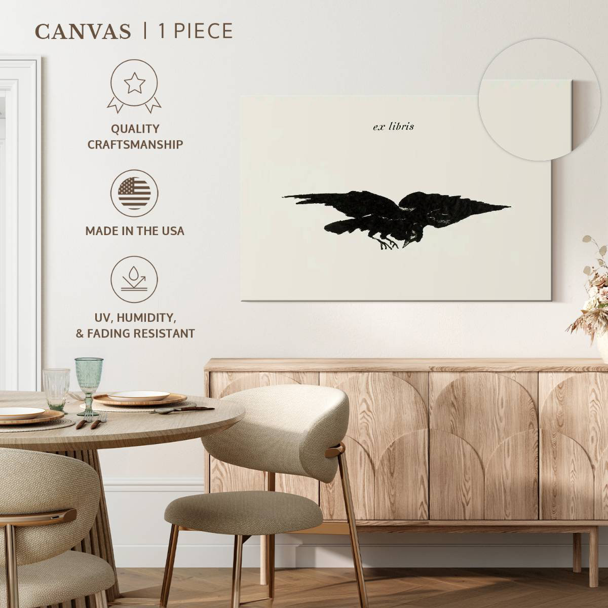 Elephant Stock The Flying Raven Ex Libris For The Raven By Edgar Allan ...