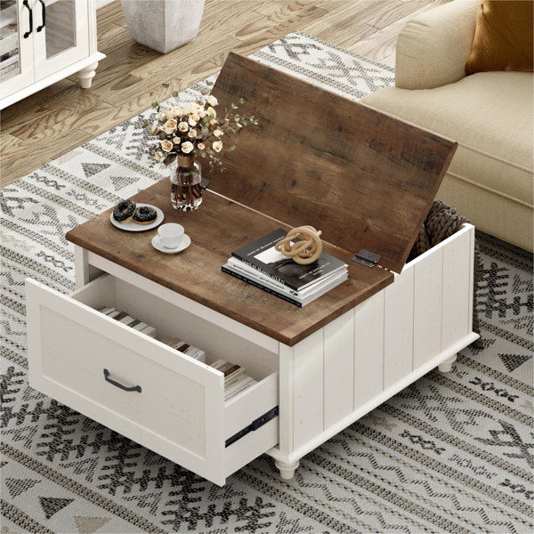 One Allium Way® 2 Piece Living Room Table Set Including One TV Stand ...