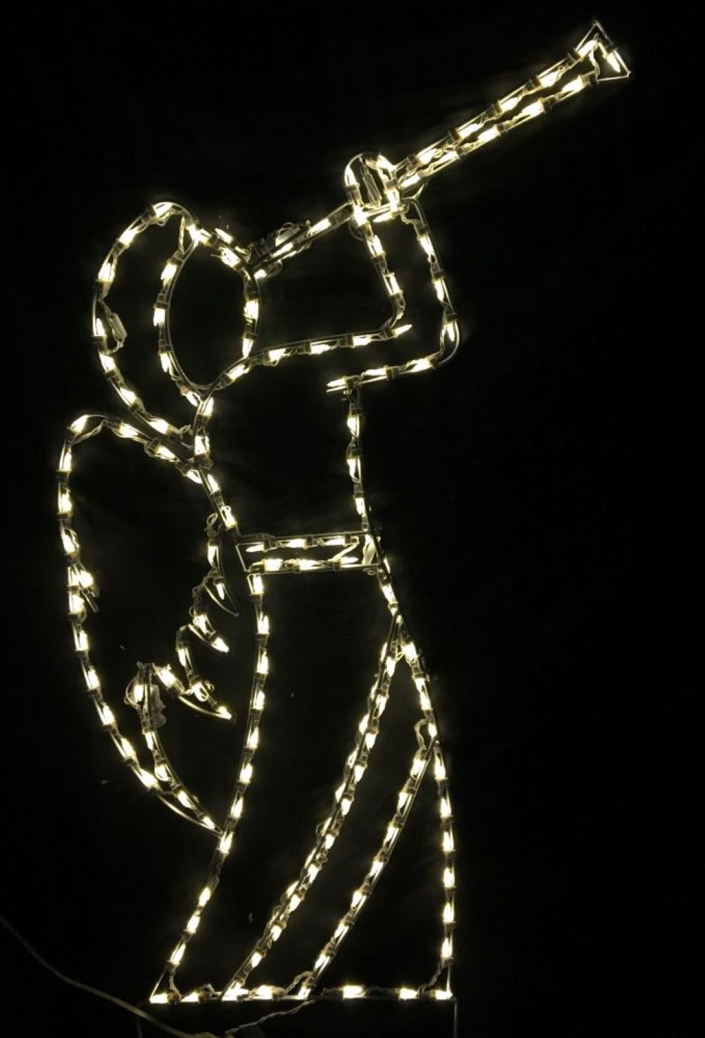 Lori's Lighted D'Lites Angel with Trumpet Religious Christmas Holiday ...