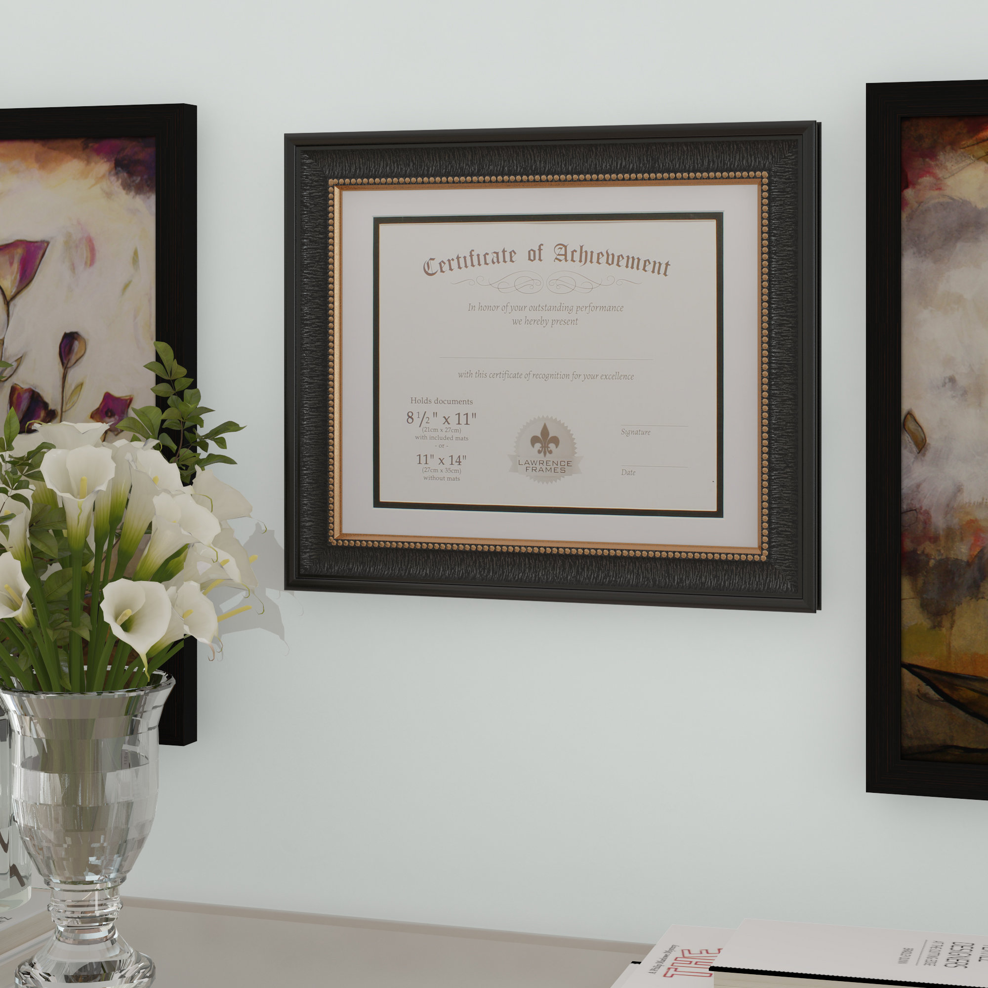 Alcott Hill® Hughesville Dual Use Beaded Document Picture Frame ...