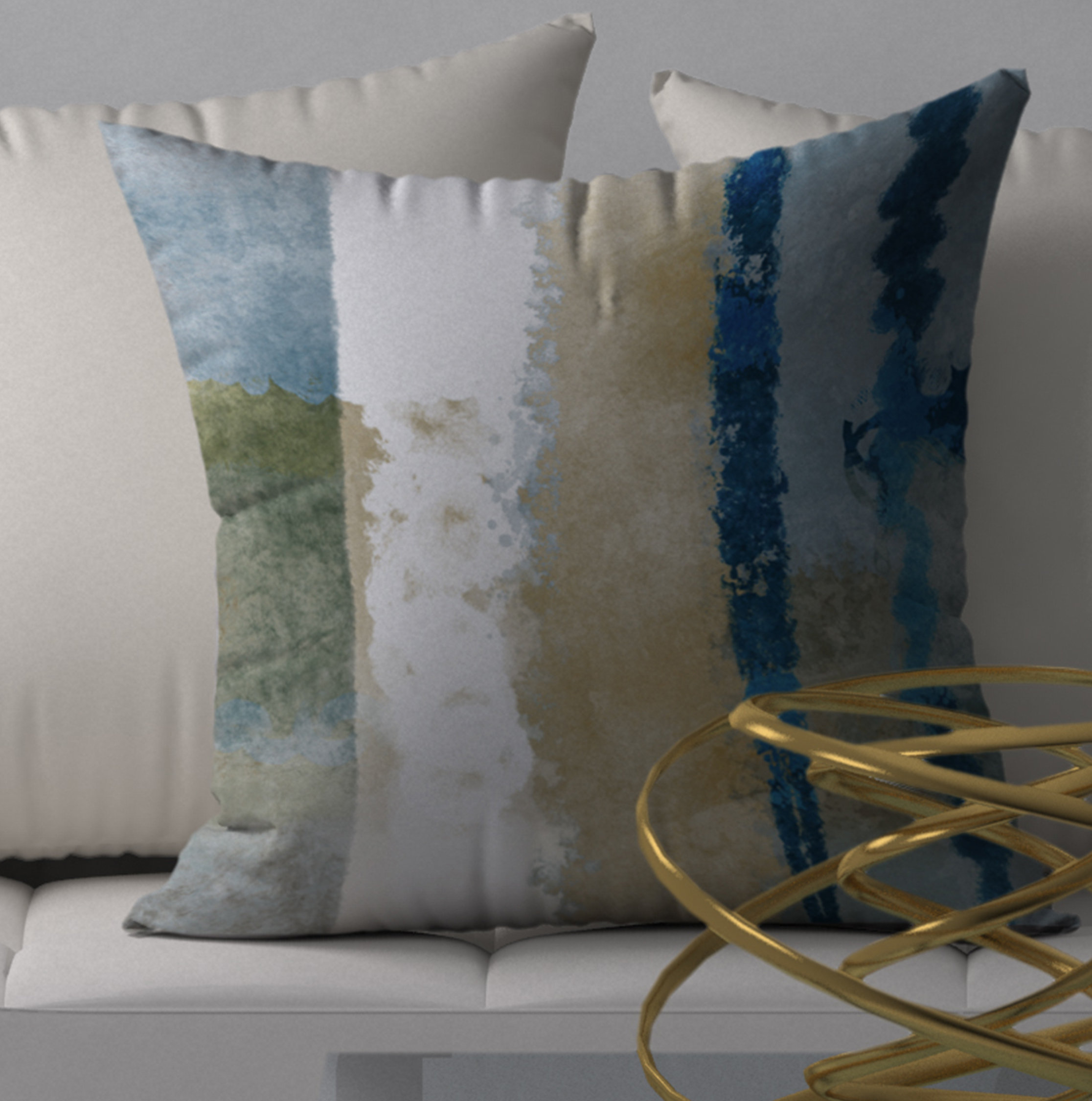 LeRoi Products Coy Kissable Square Pillow Cover & Insert | Wayfair