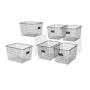 Dotted Line™ Albie Metal General Basket & Reviews | Wayfair
