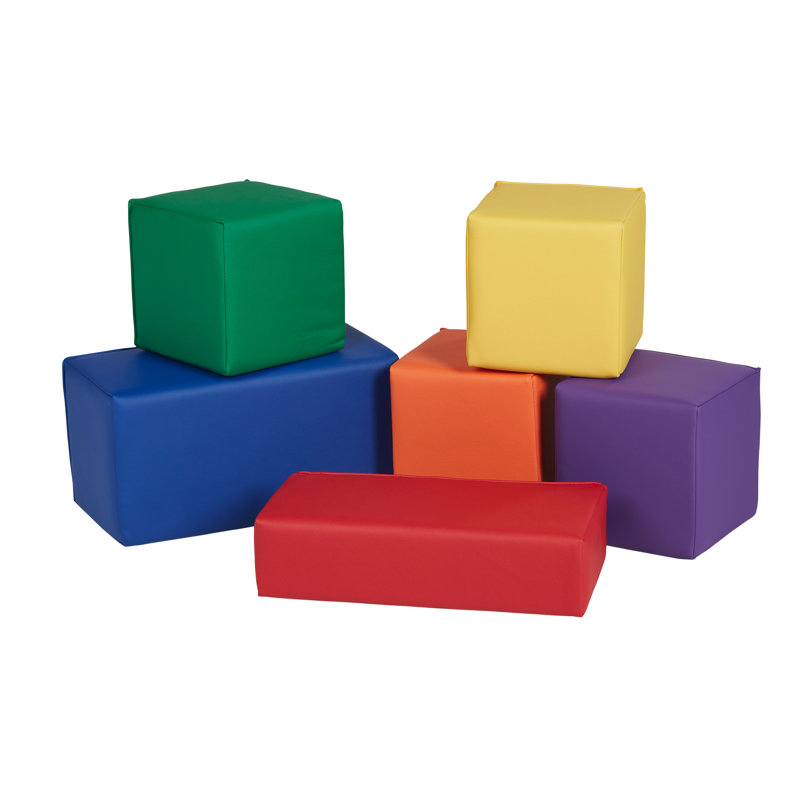 Factory Direct Partners SoftScape 6 Piece Big Block Set & Reviews | Wayfair