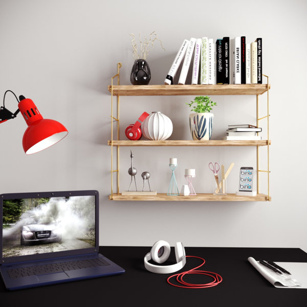 East Urban Home 3 Piece Tiered Shelf | Wayfair