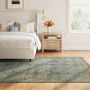 Magnolia Home By Joanna Gaines X Loloi Banks Machine Washable Ocean ...