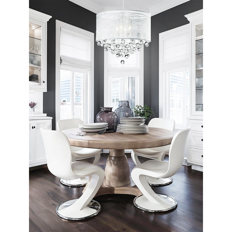 House of Hampton® Emry 4 - Light Drum Chandelier with Crystal Accents ...