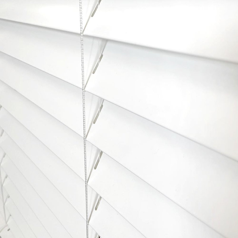 Symple Stuff 2-inch Room Darkening Slat Cordless Faux Wood Horizontal ...