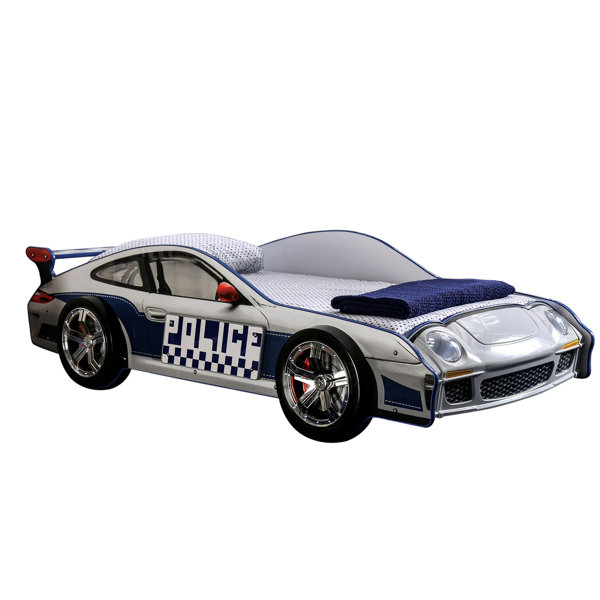 Zoomie Kids Gerke Police Car Bed & Reviews | Wayfair