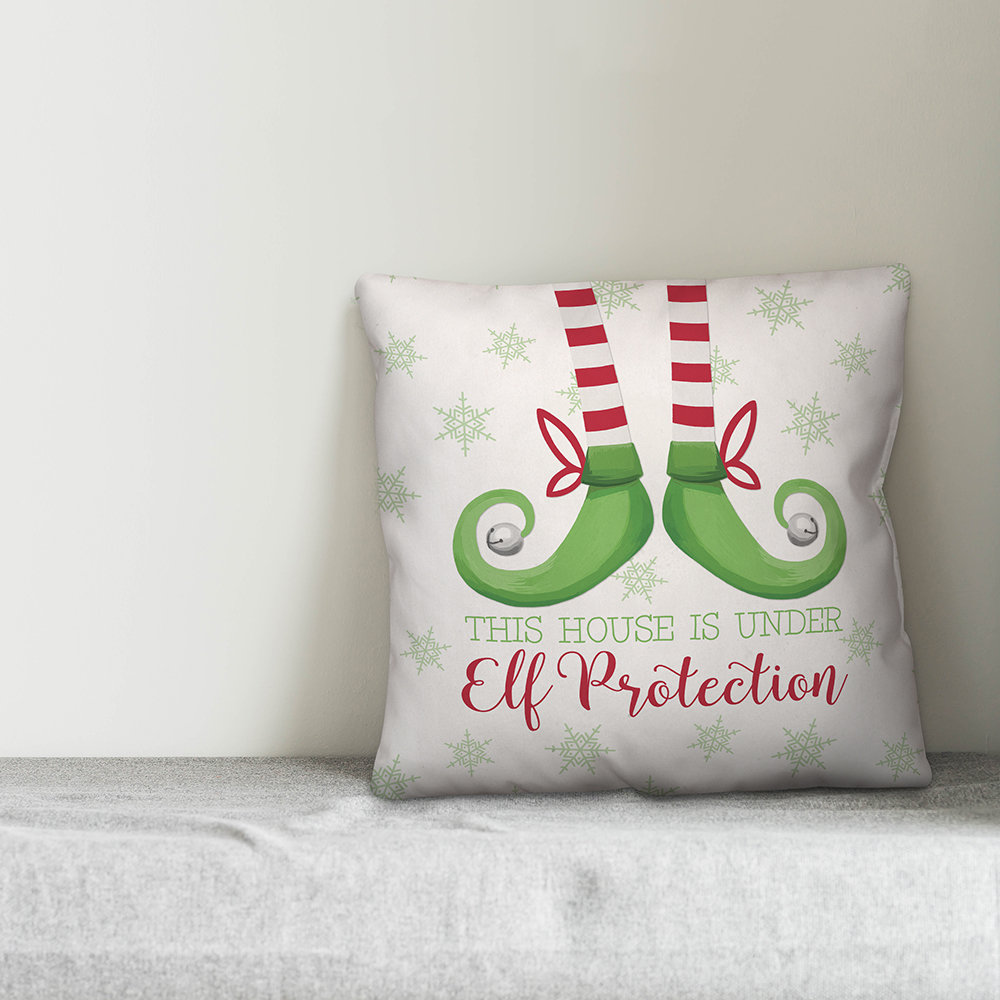 Designs Direct Creative Group This House Is Under Elf Protection Throw ...