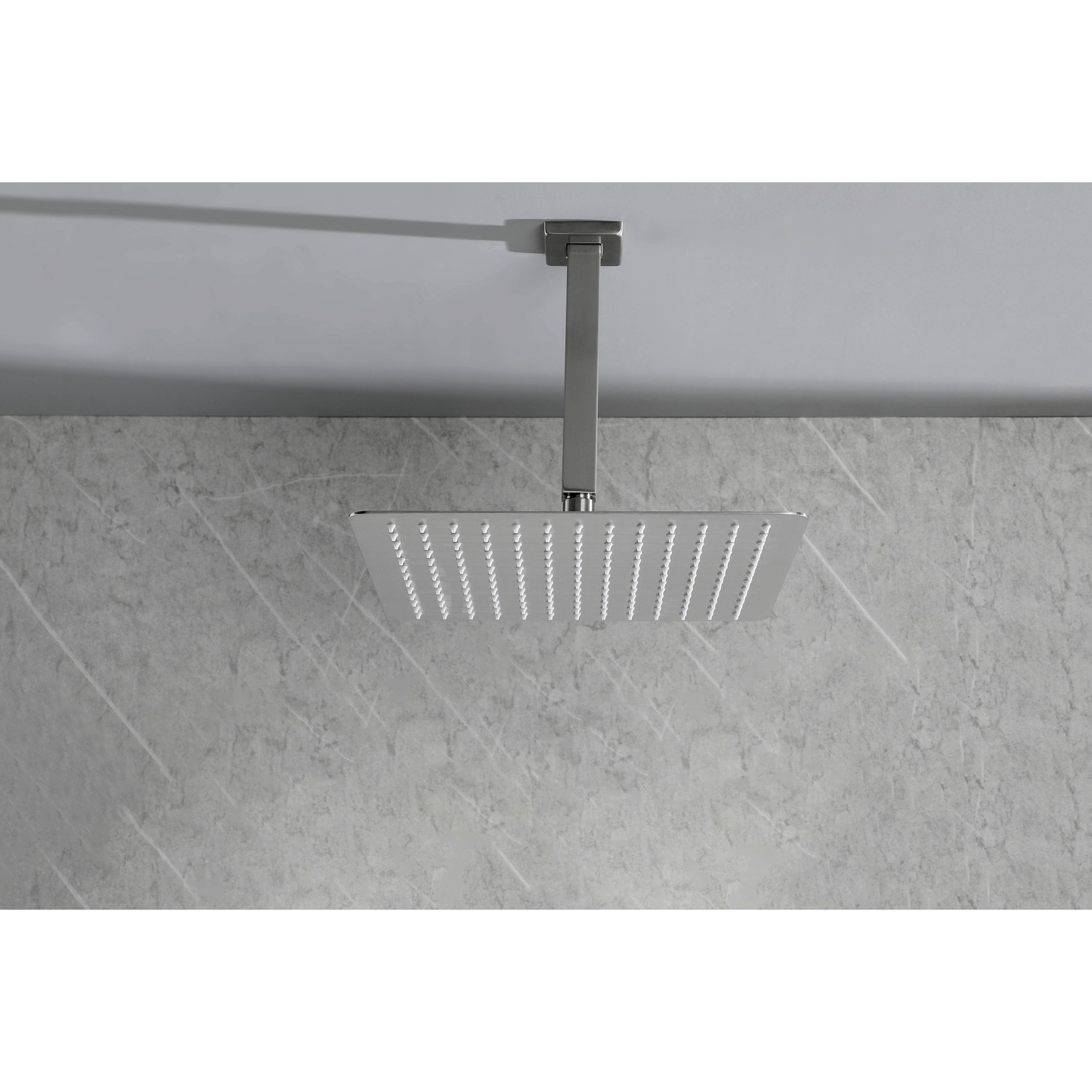 huibaoxiang Ultra-Thin Showerhead 304 Stainless Steel - High Rain ...