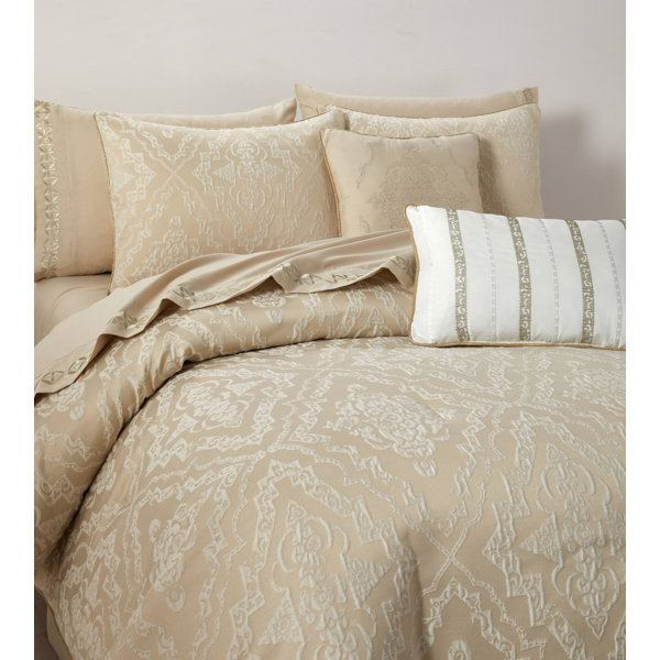 Nanshing America, Inc Fontane 10 Piece Traditional Glam Comforter Set ...