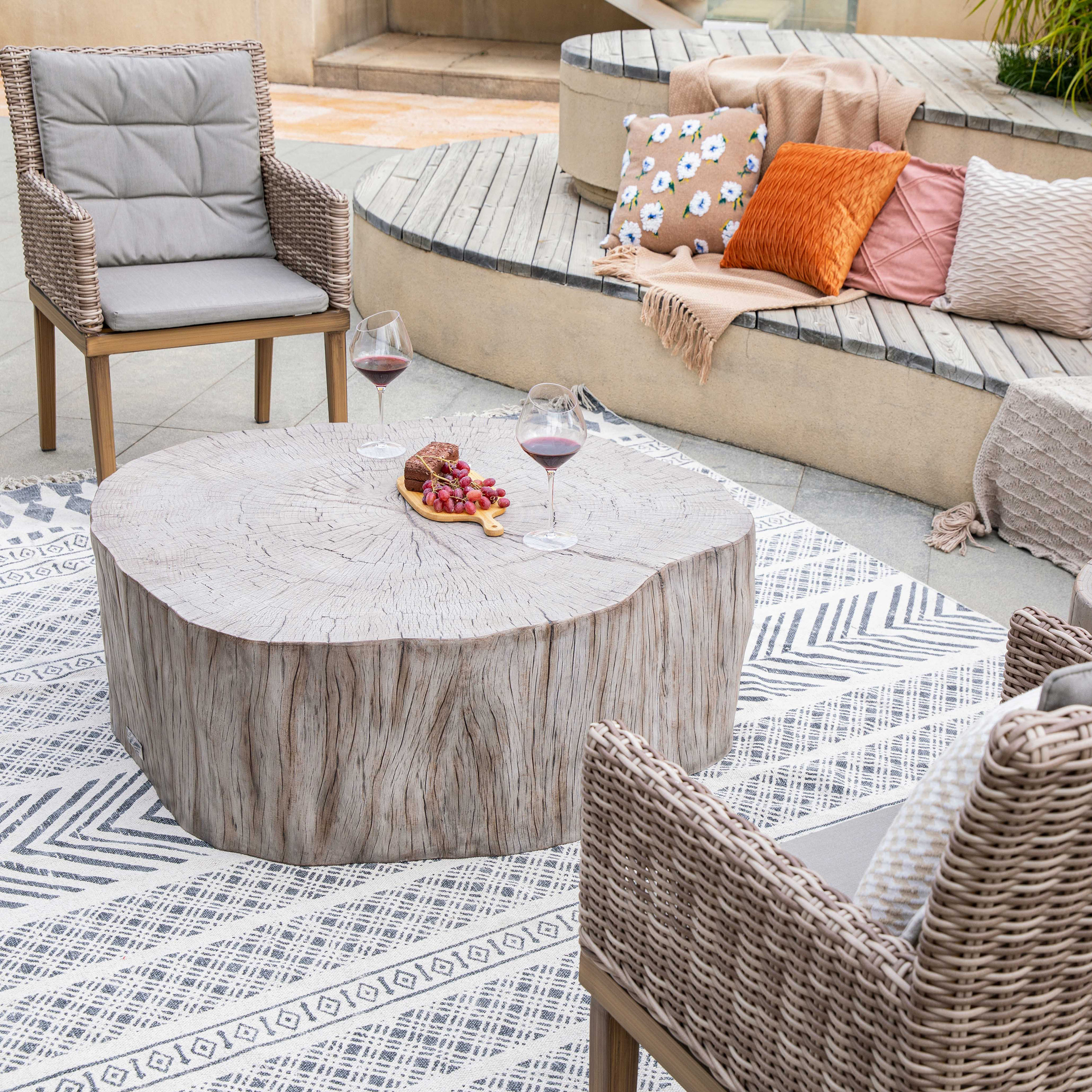 Moda Furnishings Lois Daintree Coffee Table- Large - Wayfair Canada