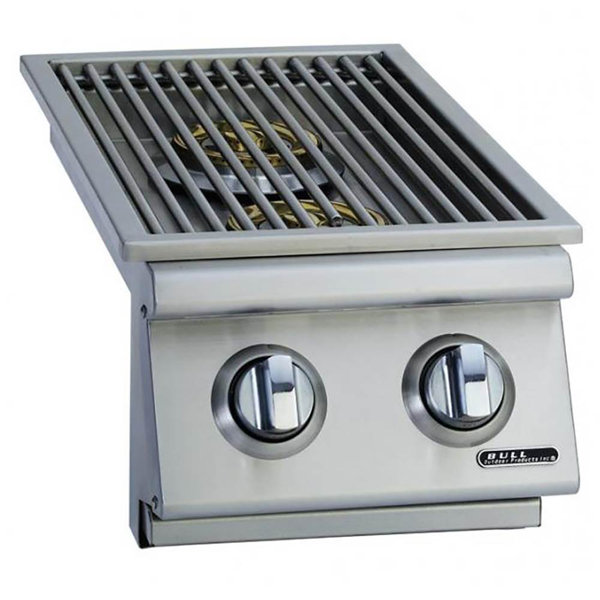 Bull Outdoor Products Slide In Stainless Steel Double Side Burner | Wayfair