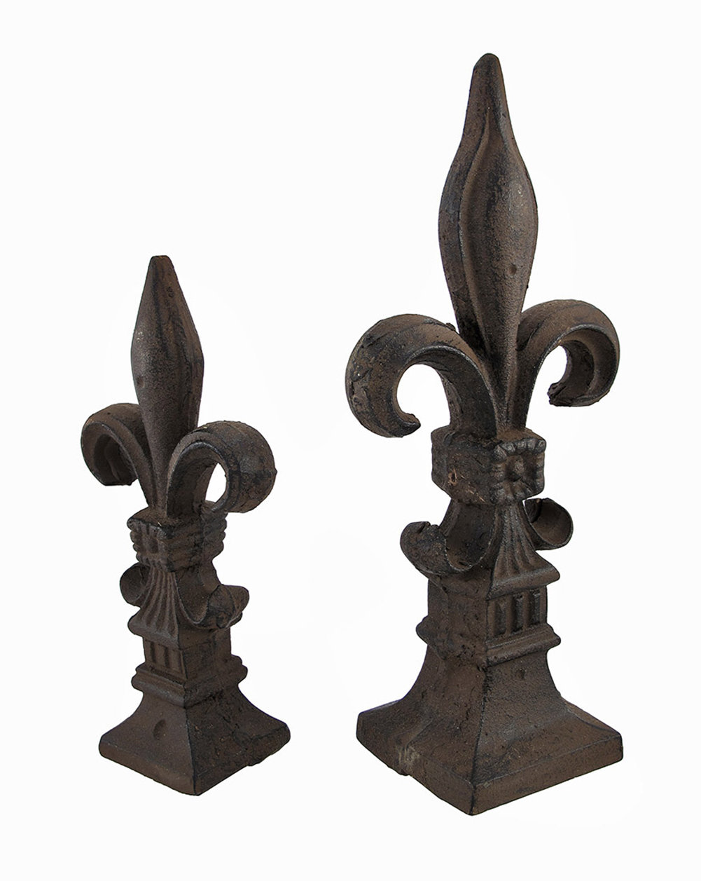 Astoria Grand 2 Piece Fleur De Lis Home Or Garden Accents Set - Wayfair ...