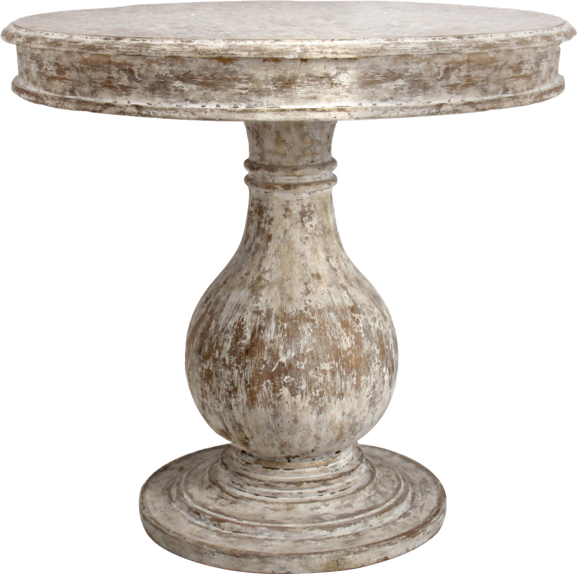 Bliss Studio Delphi Solid Wood Pedestal End Table | Perigold