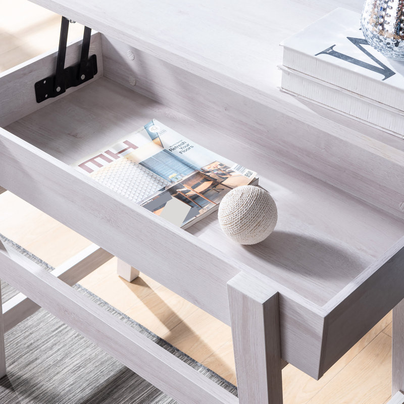 Latitude Run® Kelli 36" Width Lift-Top Console Table | Wayfair