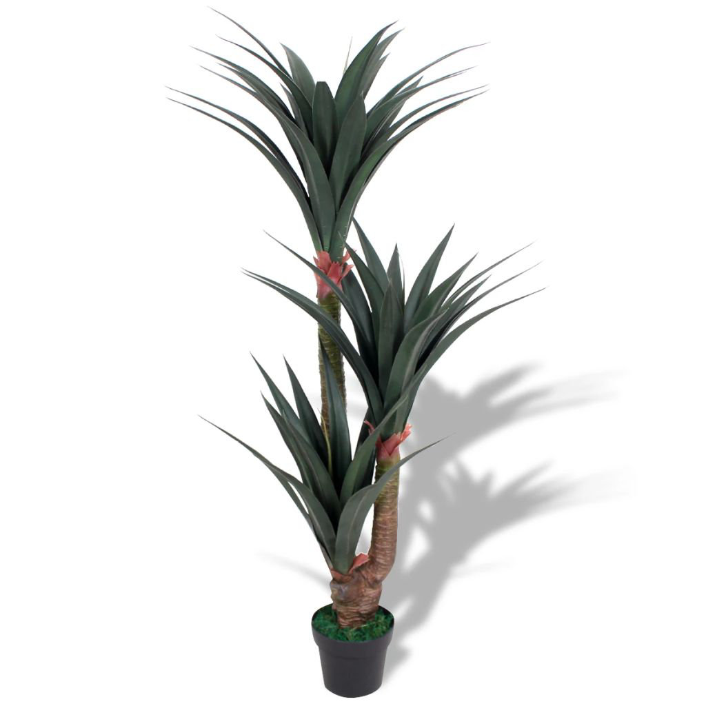 Bay Isle Home™ Artificial Yucca Plant with Pot 61" Green & Reviews ...