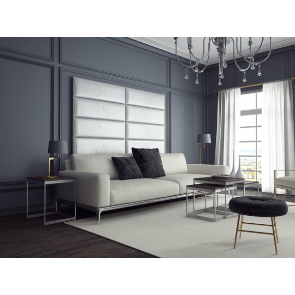 Vant Panels Wall Paneling in Metallic Silver | Wayfair