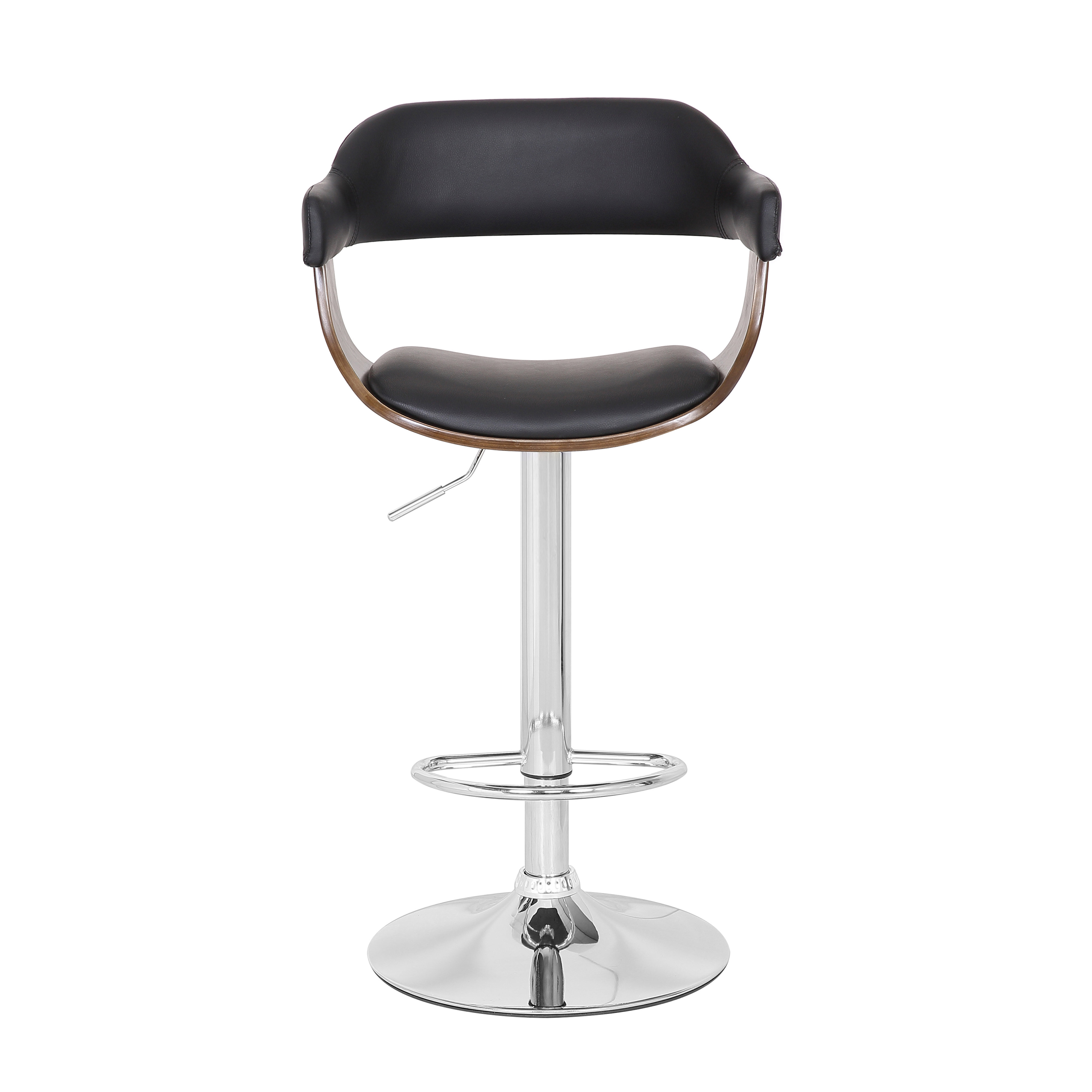AC Pacific Swivel Adjustable Height Bar Stool & Reviews | Wayfair