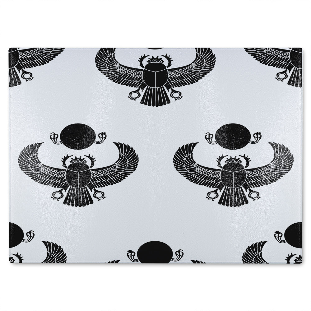 Andrew Lee Scarab Silhouette Glass Chopping Board | Wayfair.co.uk