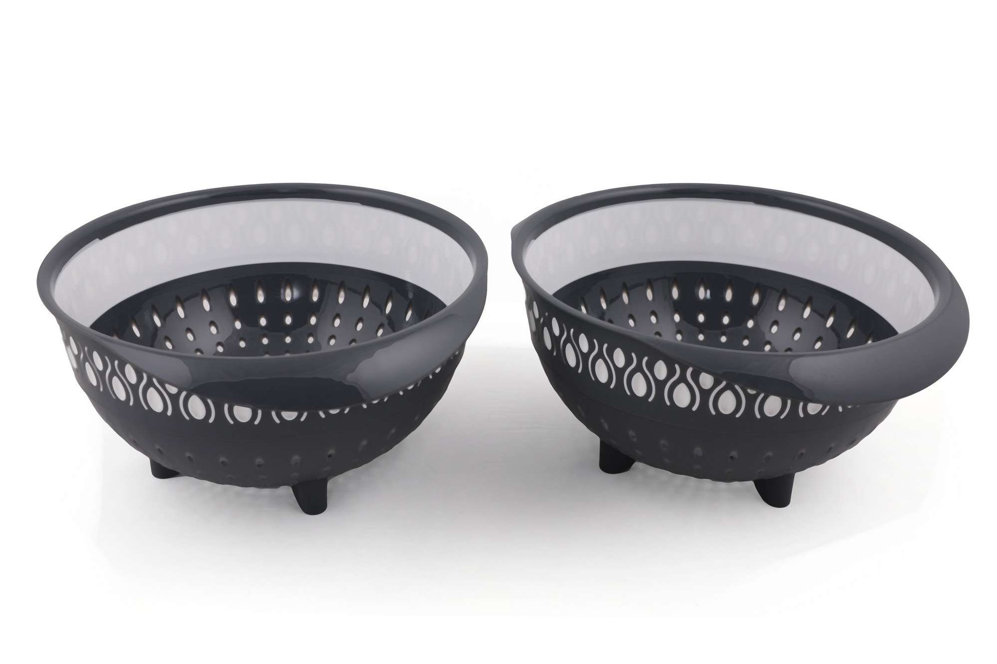 East Urban Home Laurium 2 - Piece Plastic Colander Set | Wayfair