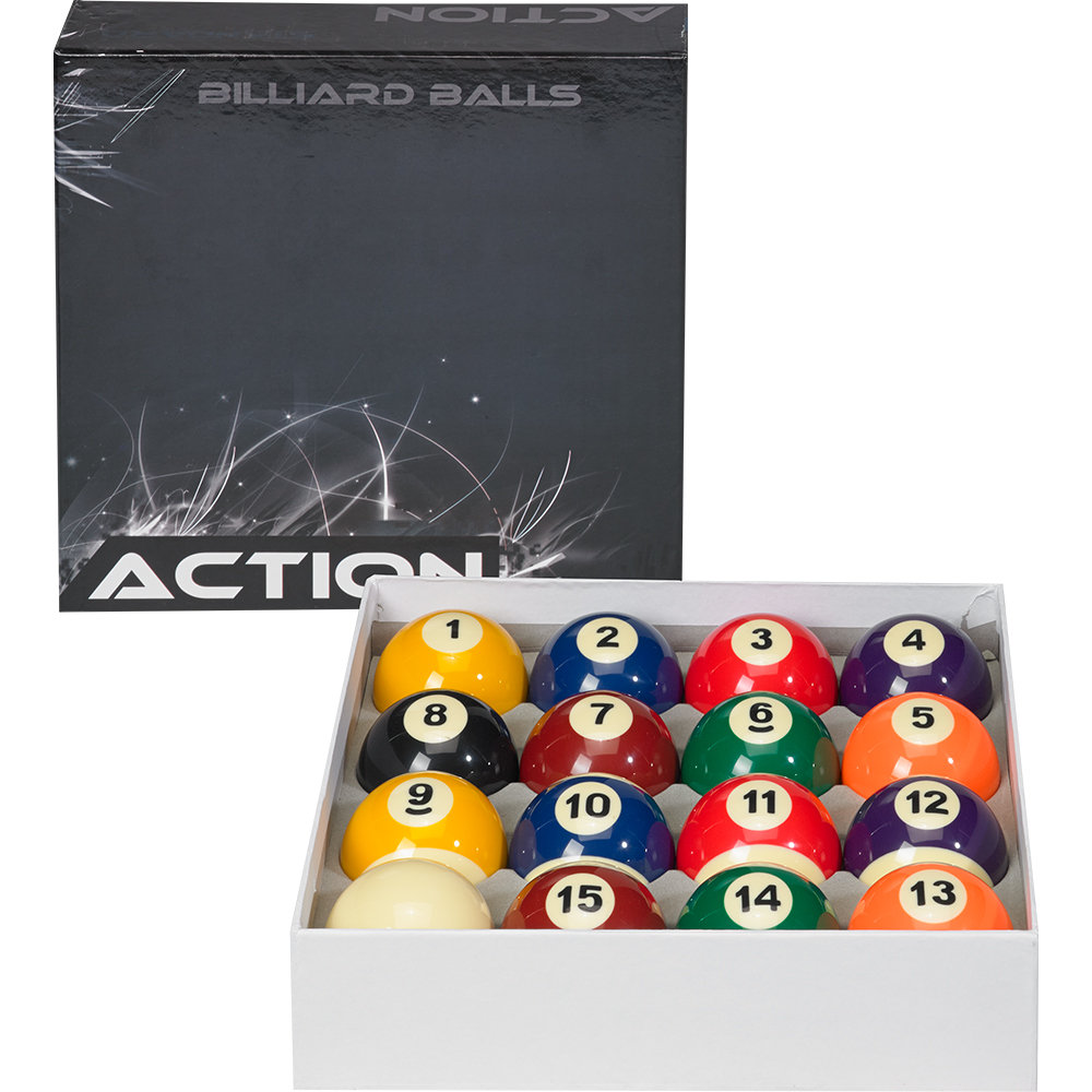 Action Billiard Balls Standard Ball Set & Reviews | Wayfair