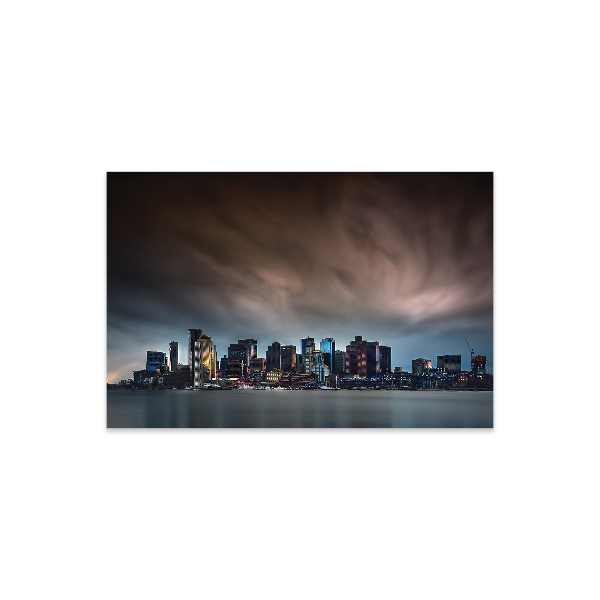Latitude Run® Boston Skyline Print On Acrylic Glass - Wayfair Canada