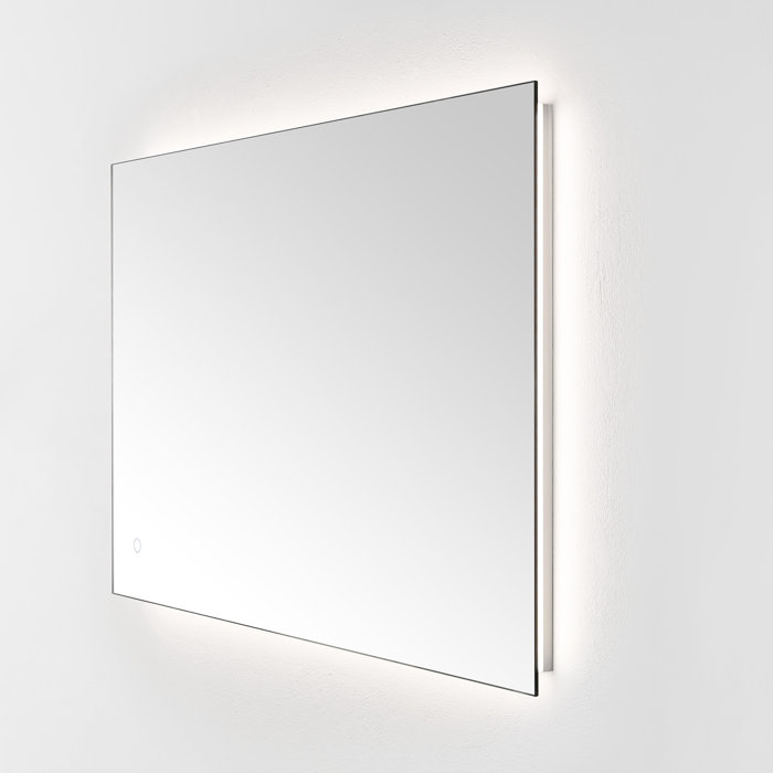 AllModern Berman Rectangle LED Wall Mirror | Wayfair
