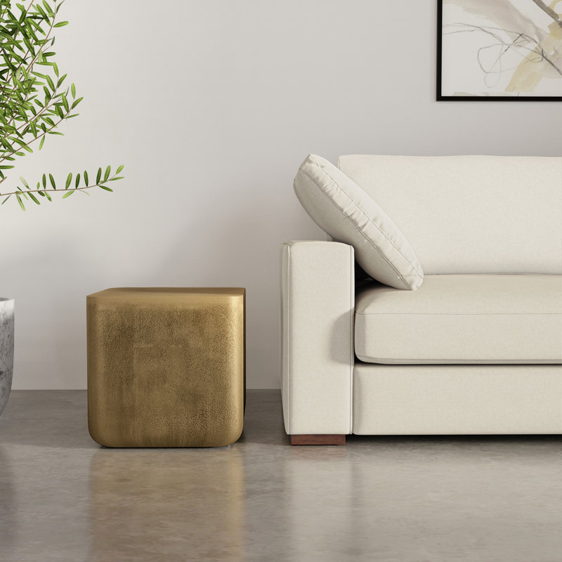 Simpli Home Bassett Cast Aluminum Side Table | Wayfair