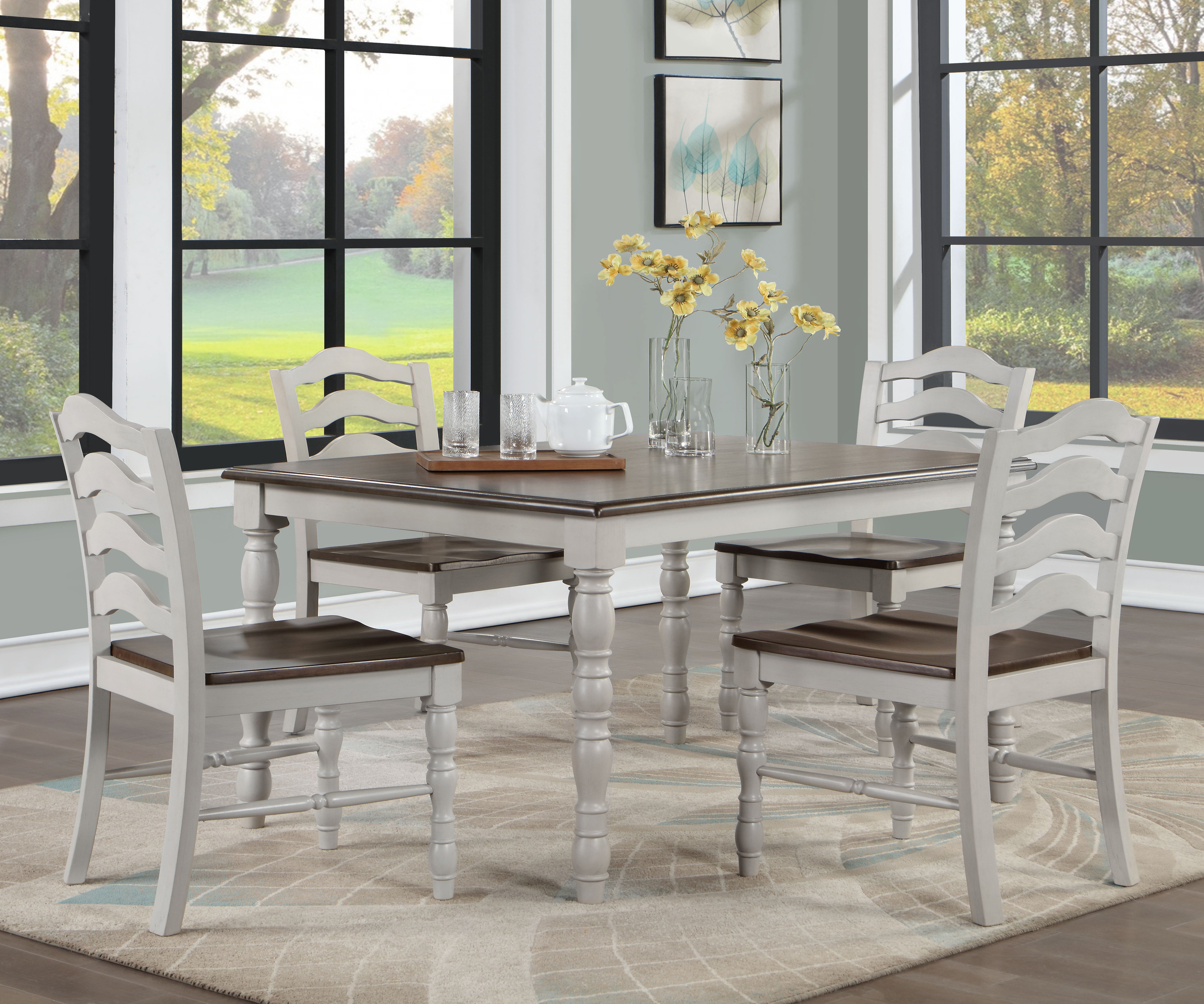 Ophelia & Co. Gaiana 4 - Person Dining Set | Wayfair