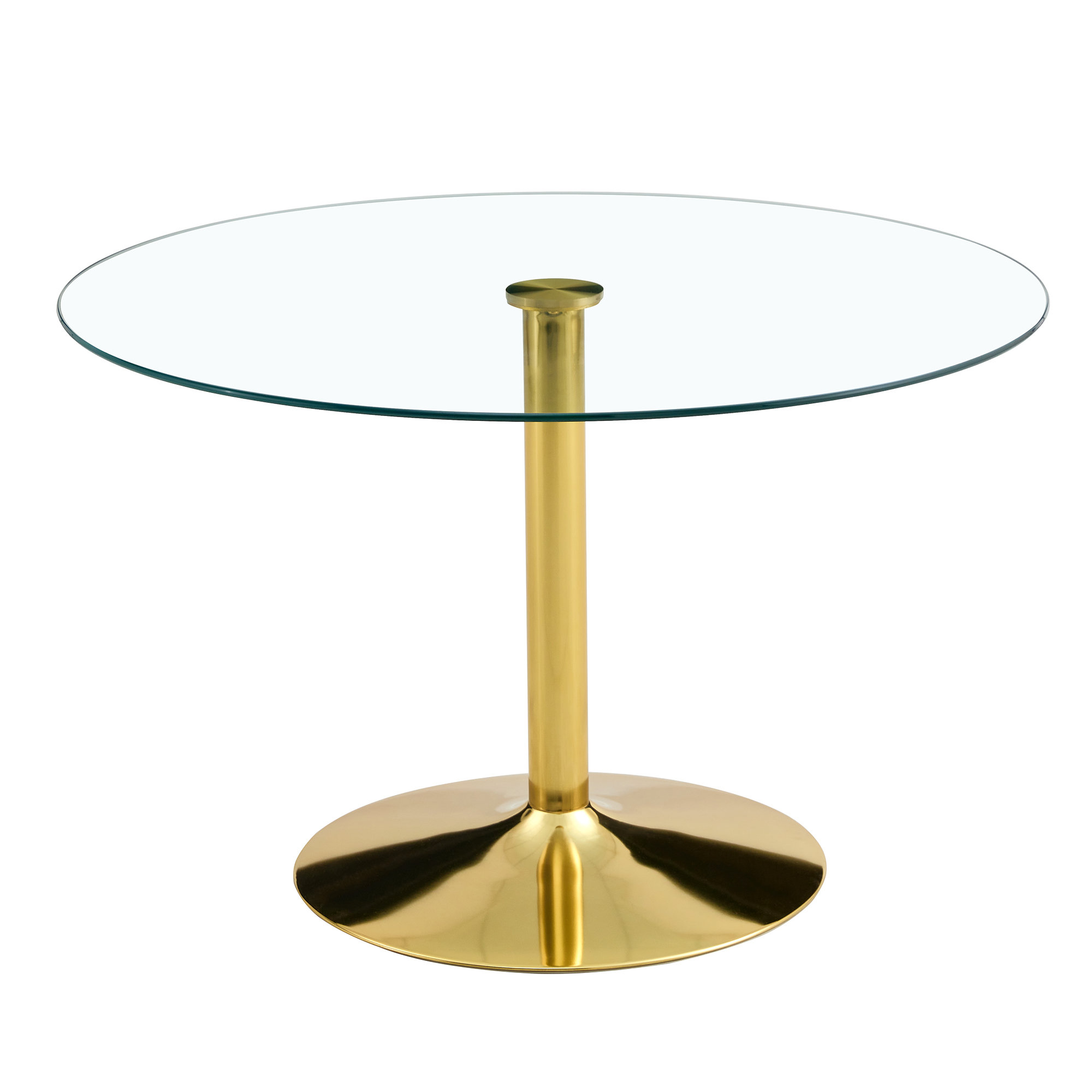 BURDOCK Modern Minimalist Circular Round Table | Wayfair