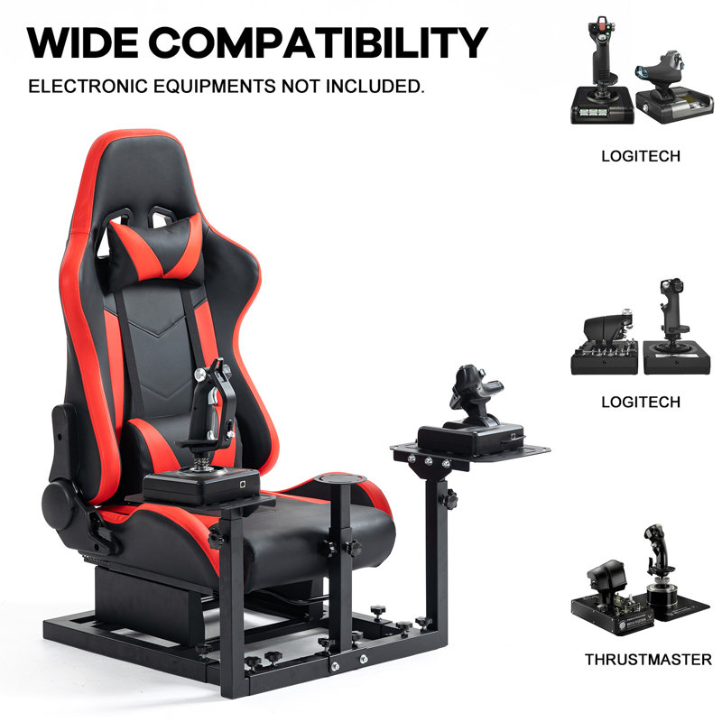 Anman Flight Simulator Cockpit With Gaming Seat, NO Throttle Joystick ...