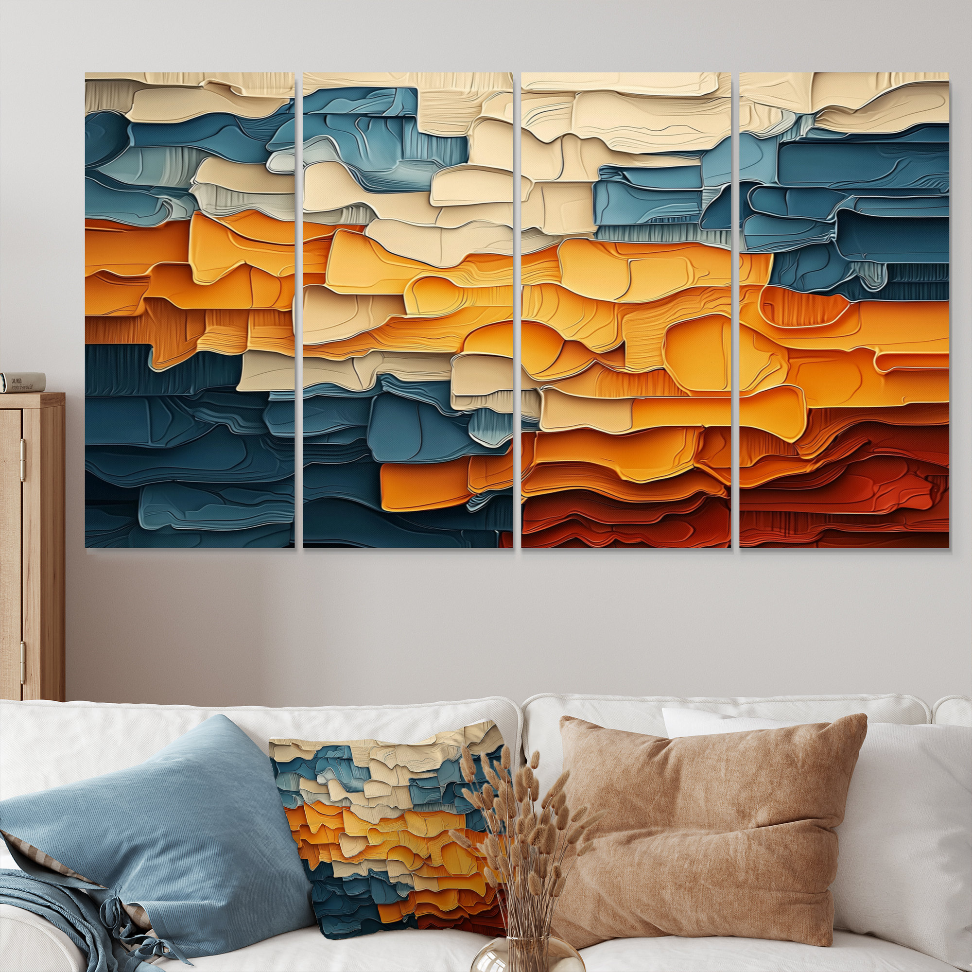 Ivy Bronx Biomorphism Fragments Forms II - Cubism Wall Art - Modern ...