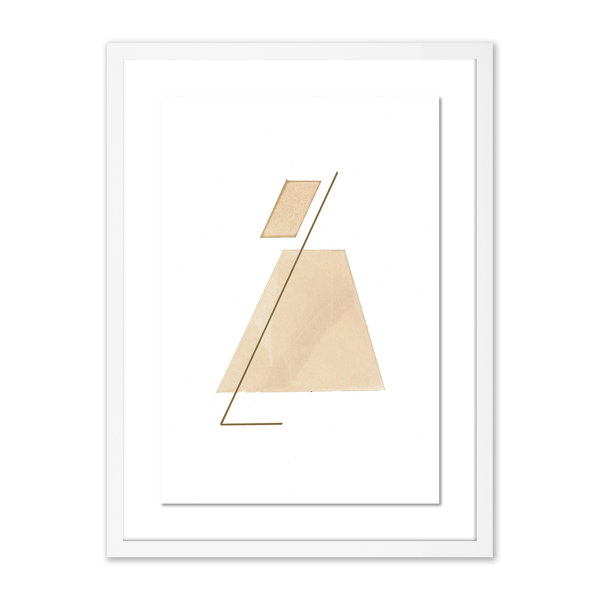 Four Hands Art Studio 'Cipher 4' by Kyle Marshall - Picture Frame ...