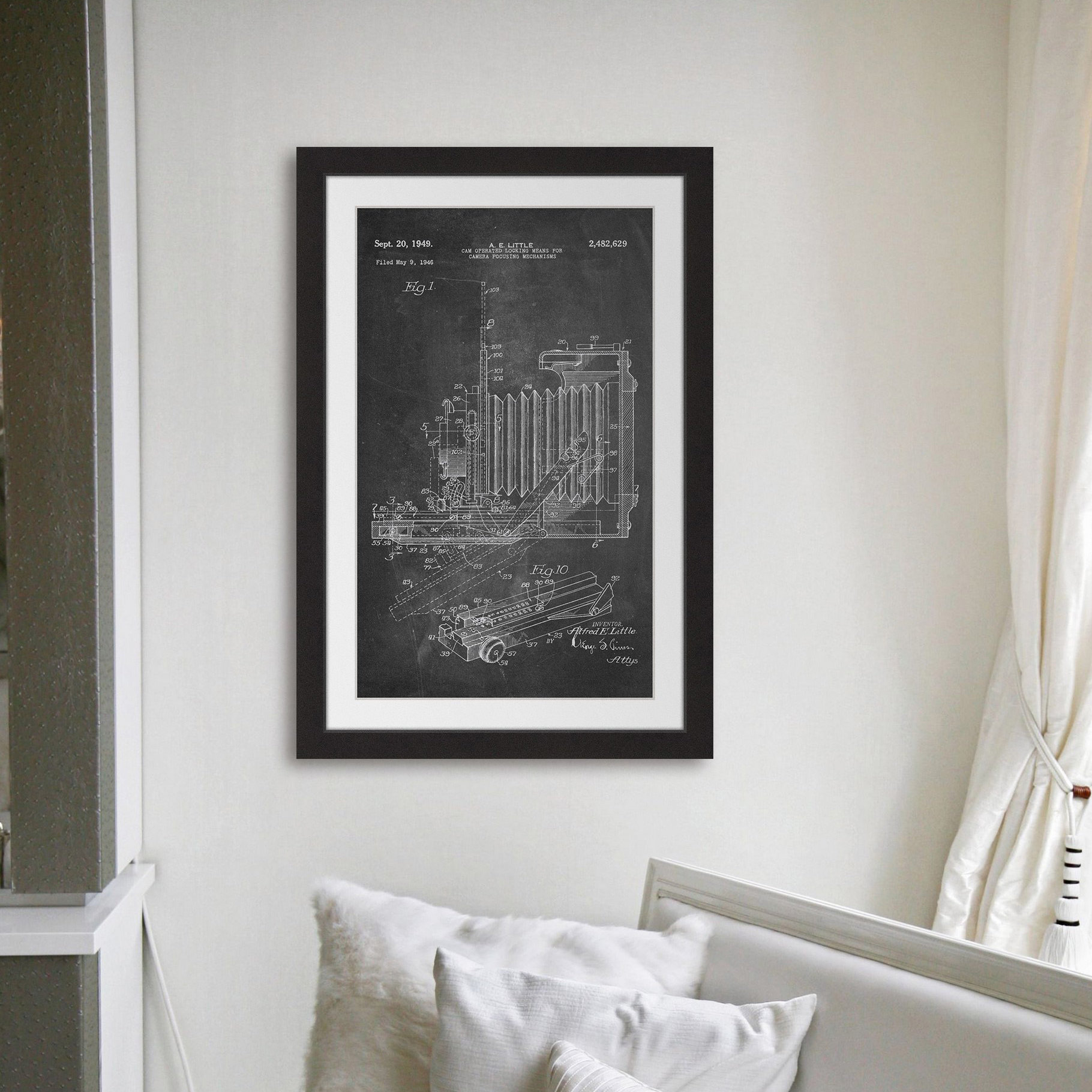 Marmont Hill « camera 1949 craie » par steve king, reproduction d’art ...