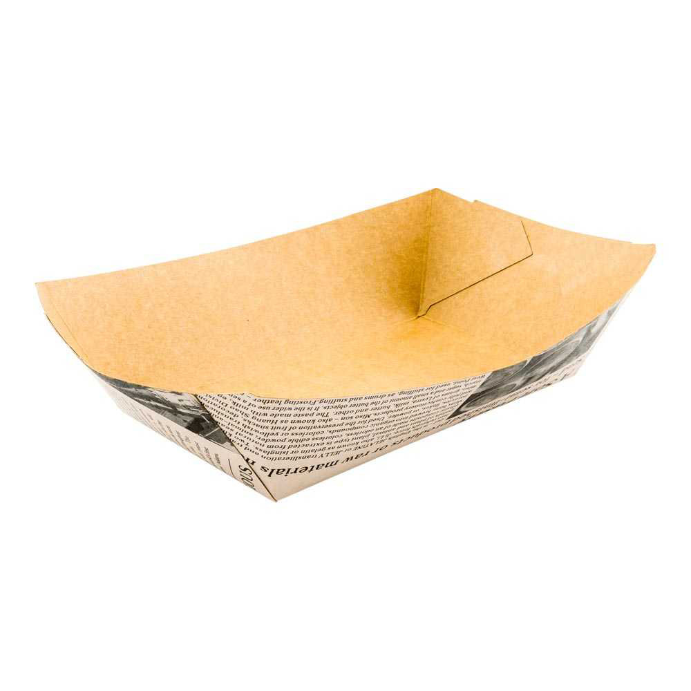 Restaurantware-Bio Tek 2 Pound Food Trays, 50 Disposable Paper Food ...