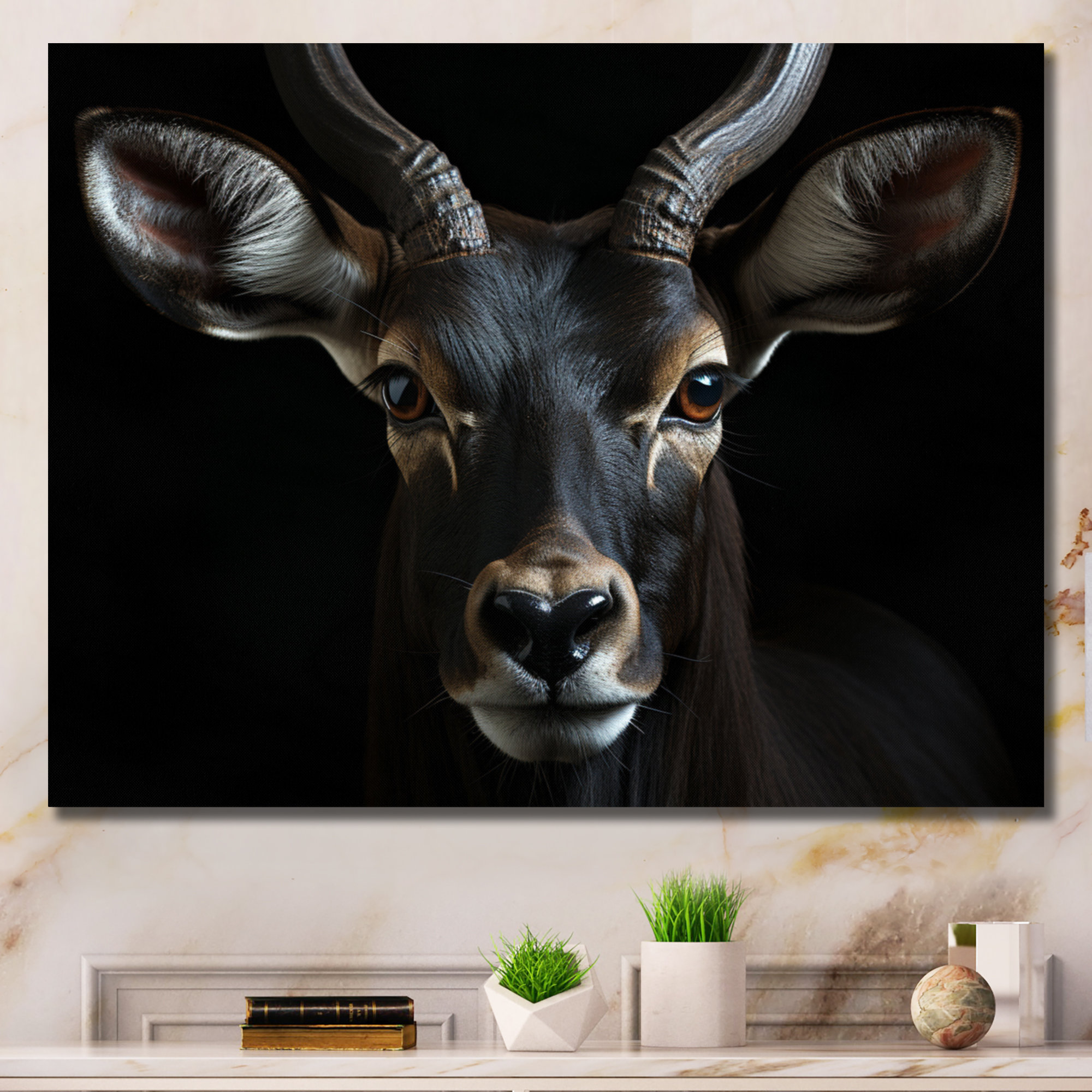 Union Rustic Antelope Portrait II - Animals Wall Art Prints - Wayfair ...