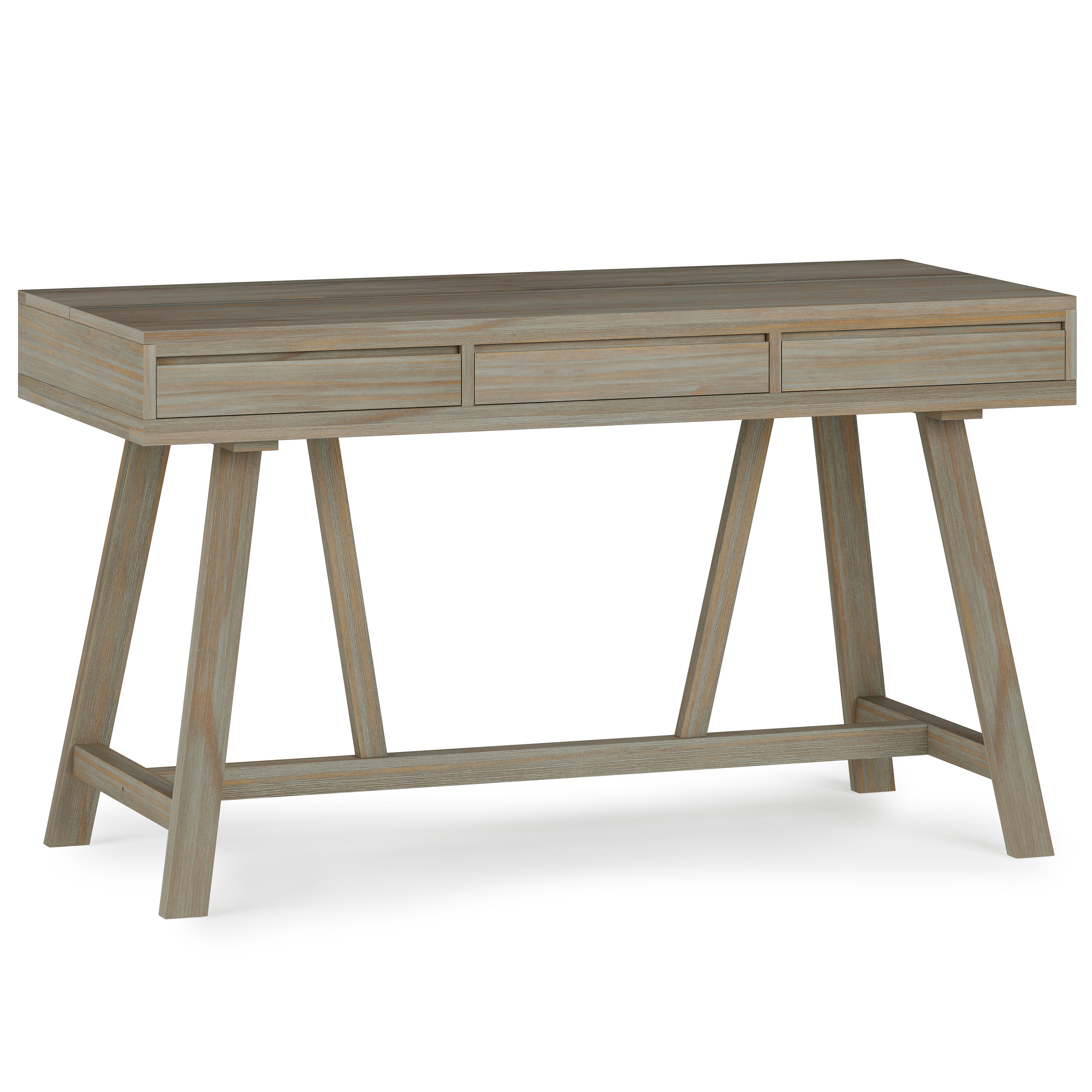 Simpli Home Solid Wood Desk | Wayfair