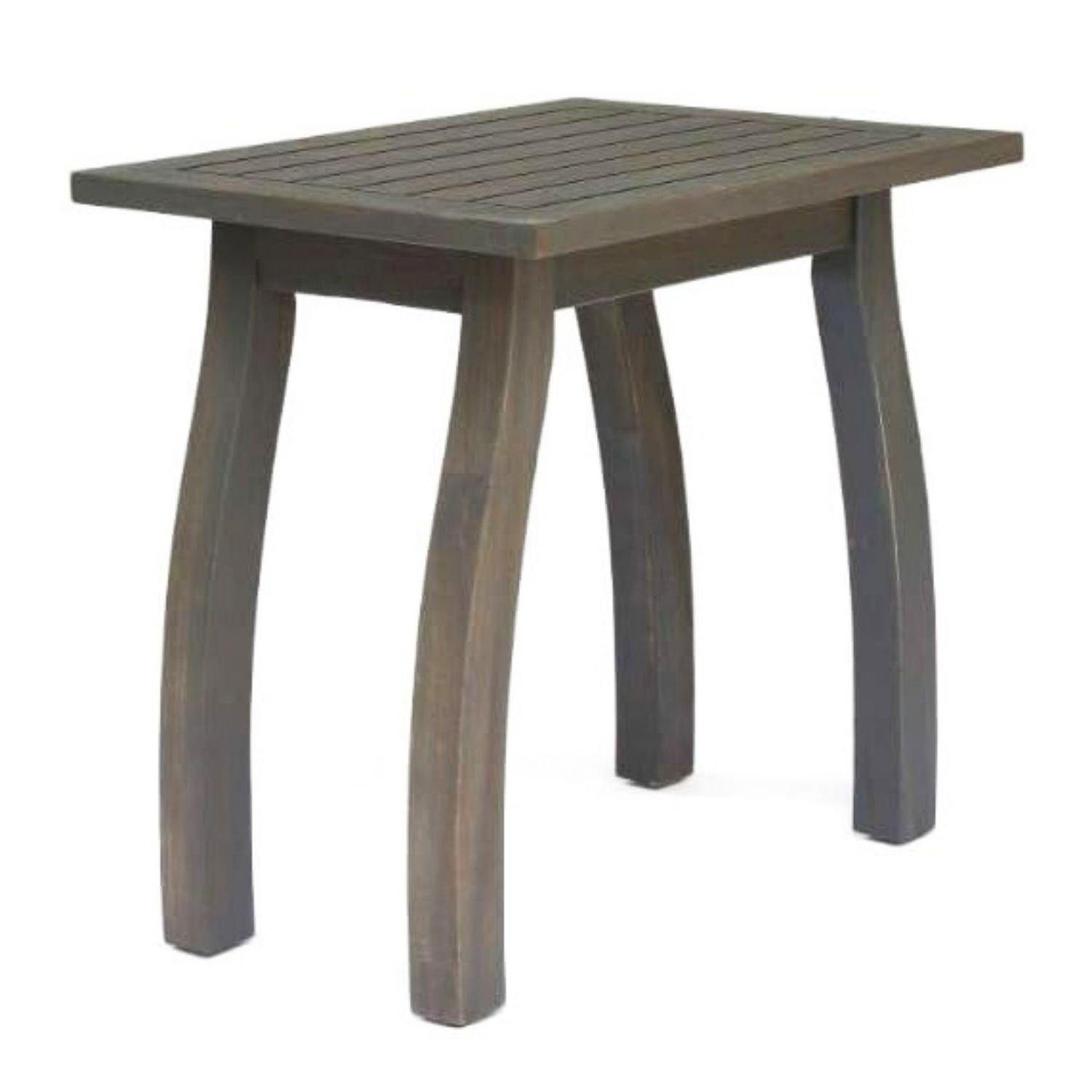Winston Porter Aretia Rectangular 15'' L x 19'' W Outdoor Side Table ...