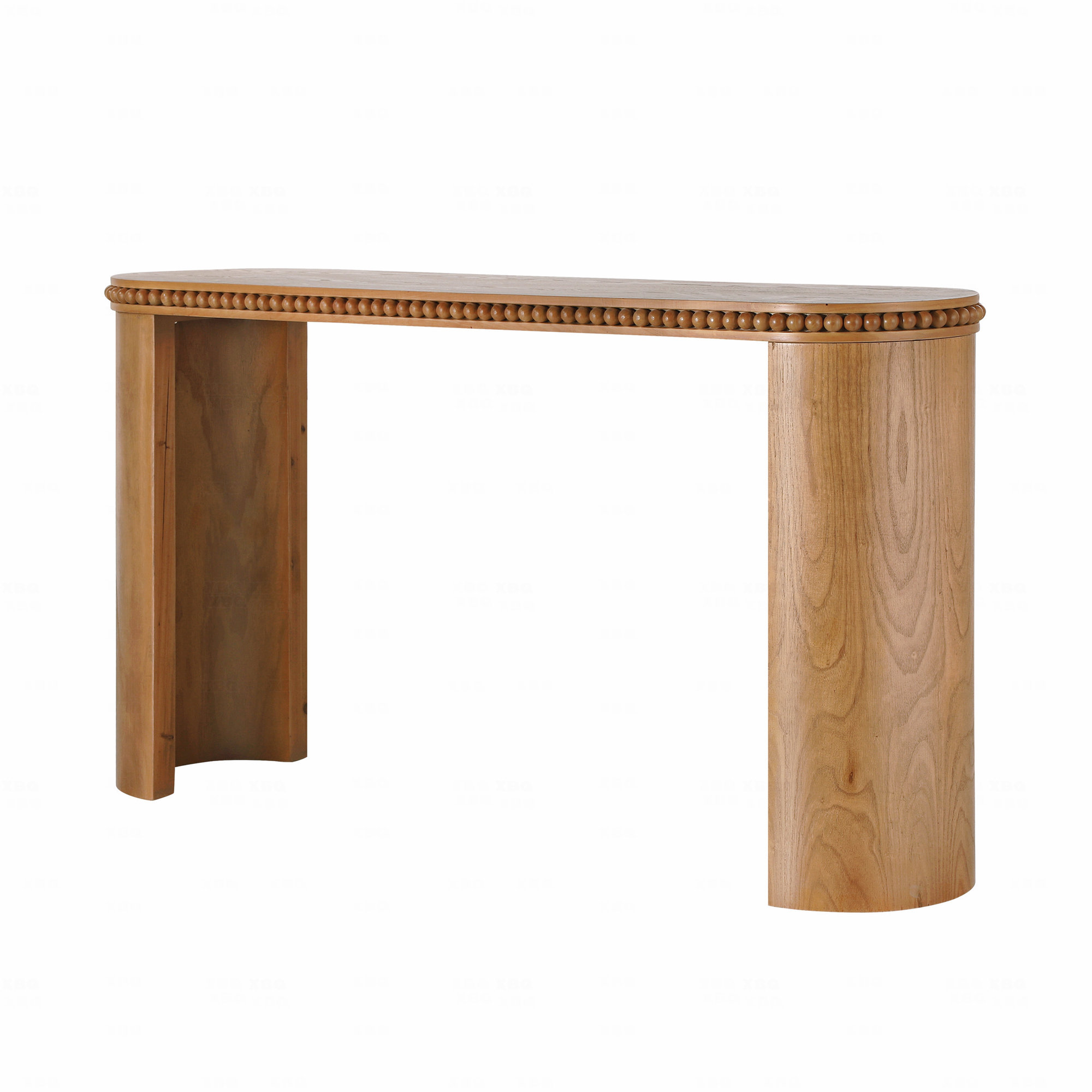Latitude Run® Mirod Vintage Console Table With Beaded Trim And ...