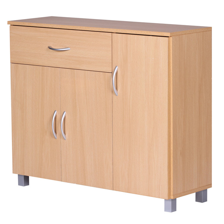 Latitude Run 90cm Wide 1 Drawer Combi Chest Of Drawers & Reviews ...