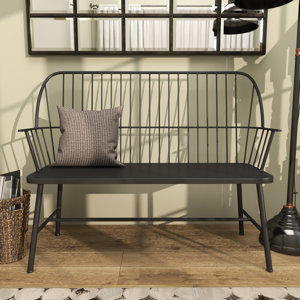 Metal Patio Benches You'll Love | Wayfair