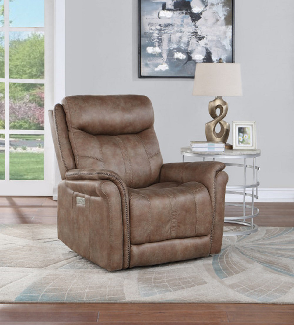 Latitude Run® Morrison Power Recliner Stone | Wayfair