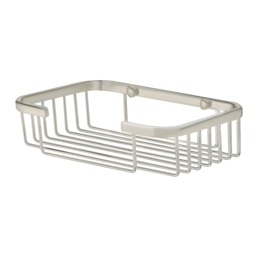 Transolid Stainless Steel Shower Basket | Wayfair