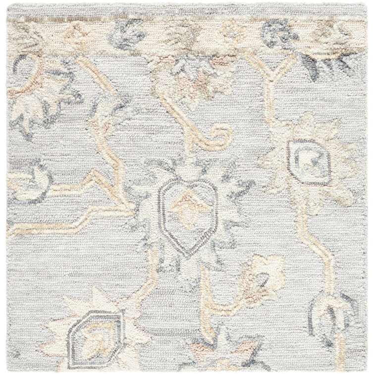 Dakota Fields Codrin Hand Tufted Wool Oriental Rug | Wayfair