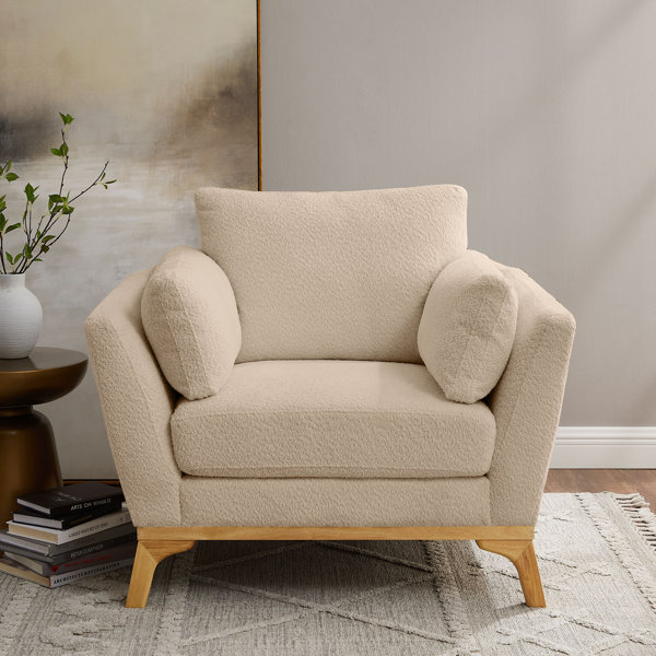 Corrigan Studio® Lodell Upholstered Armchair & Reviews | Wayfair