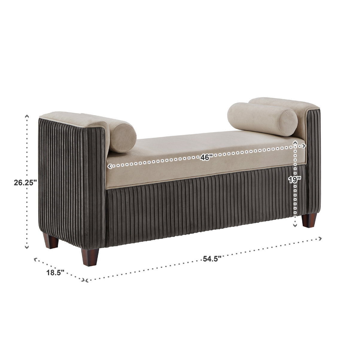 Willa Arlo™ Interiors Grena Upholstered Bench & Reviews | Wayfair